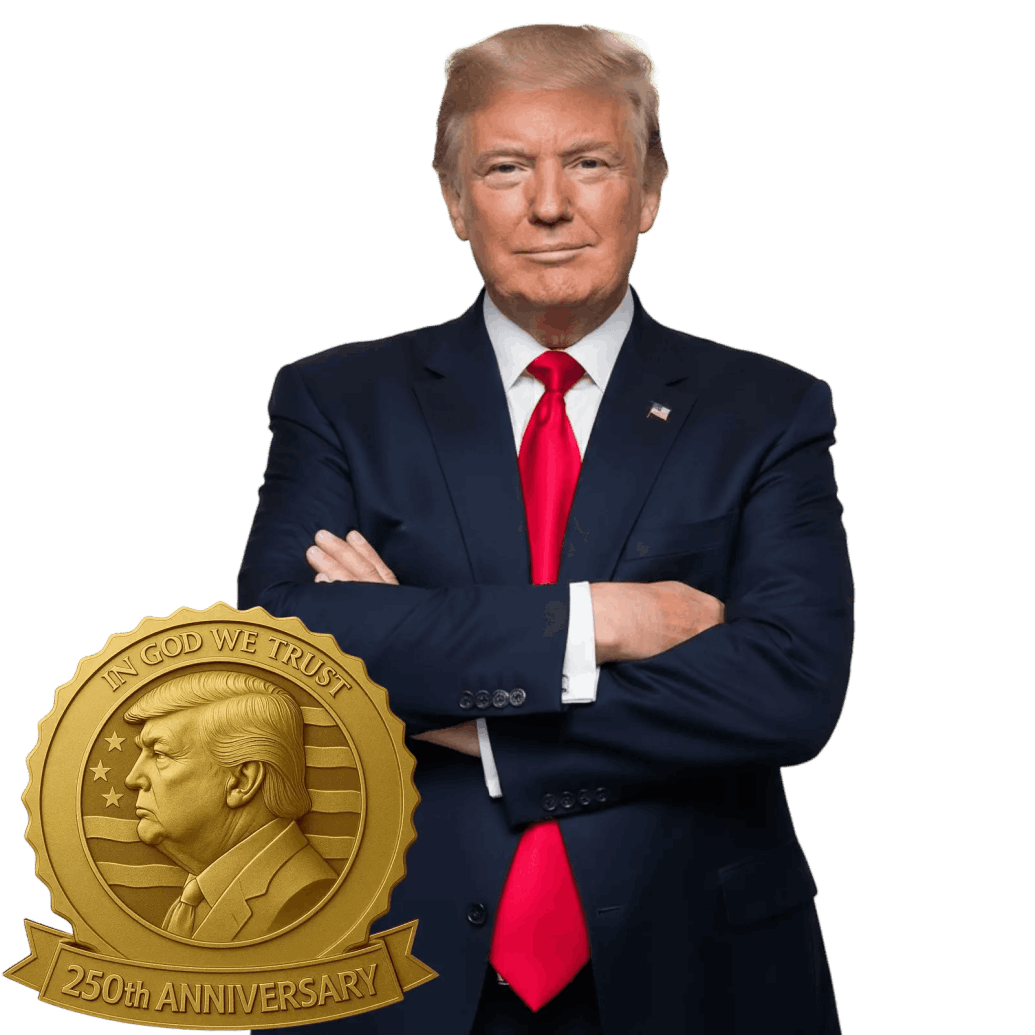 Trump Golden Badge™ - Official site | Trump 250th Anniversary