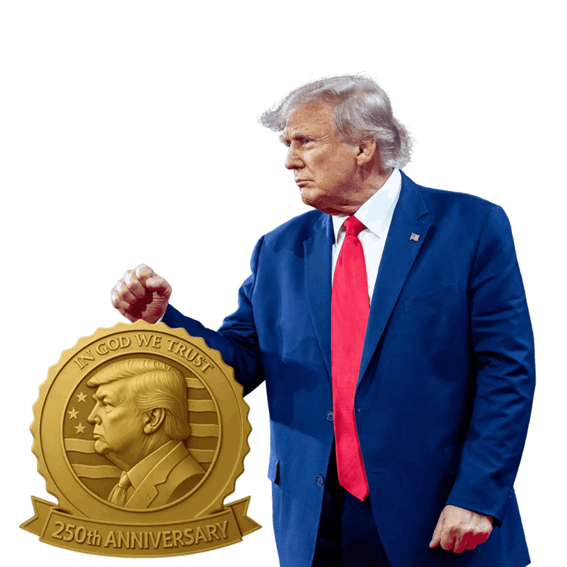 Trump Golden Badge™ - Official site | Trump 250th Anniversary